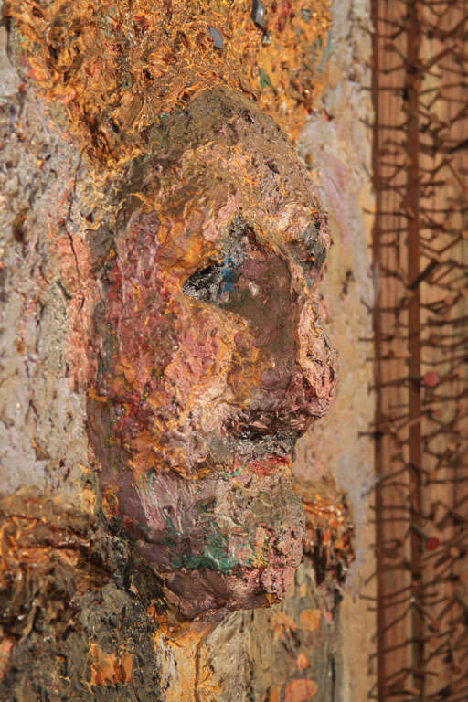 Folk Art Augusto Pinochet Painting at 1stDibs