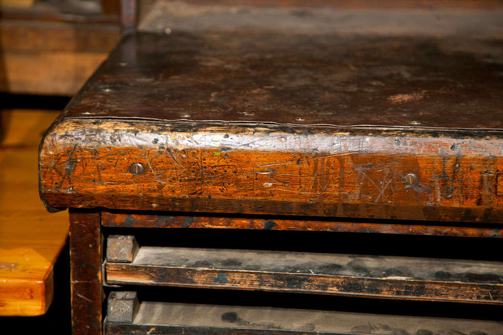 Printers Cabinet at 1stDibs