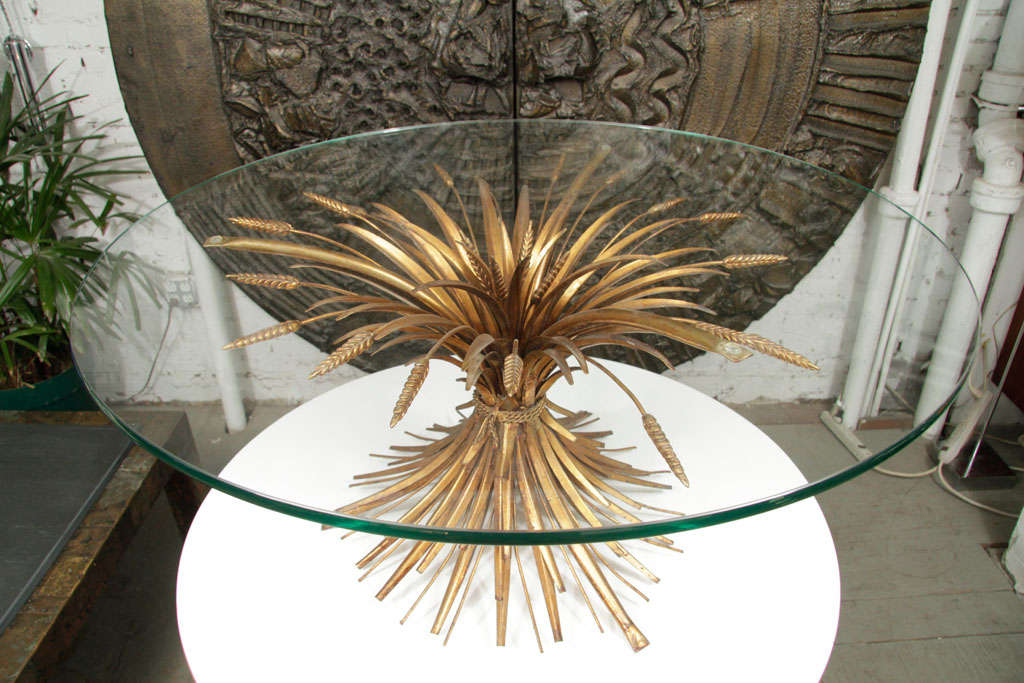 Classic Sheaf of Wheat Coffee Table at 1stDibs