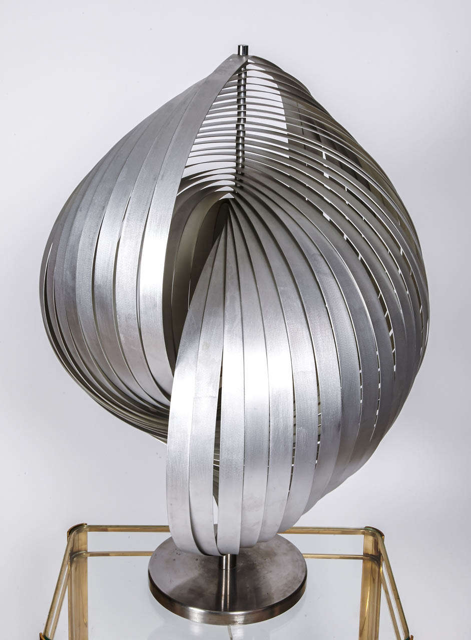 Rare 1960's Table Lamp By Maison Mathieu For Sale at 1stDibs | verner ...