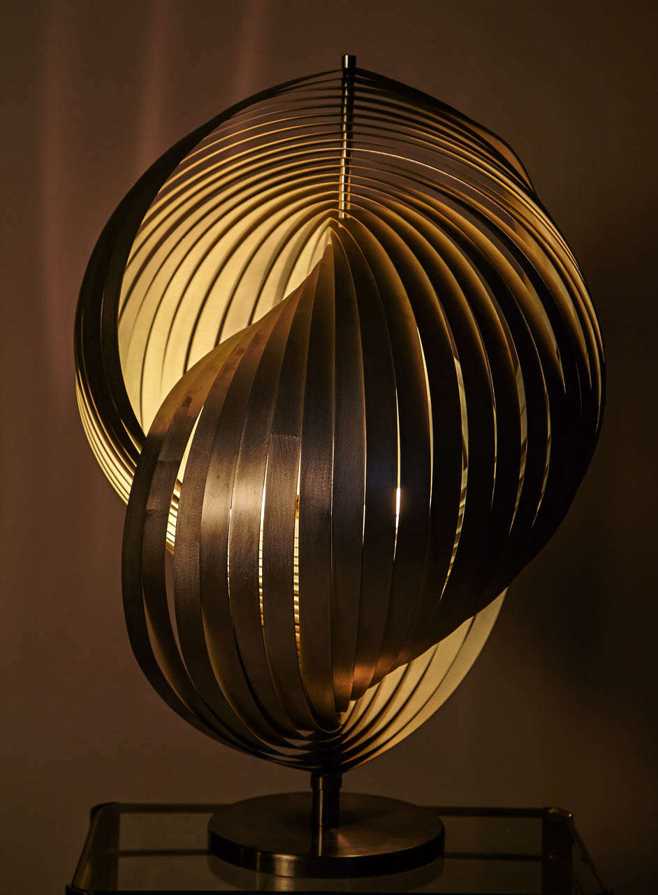 Rare 1960's Table Lamp By Maison Mathieu For Sale at 1stDibs | verner ...