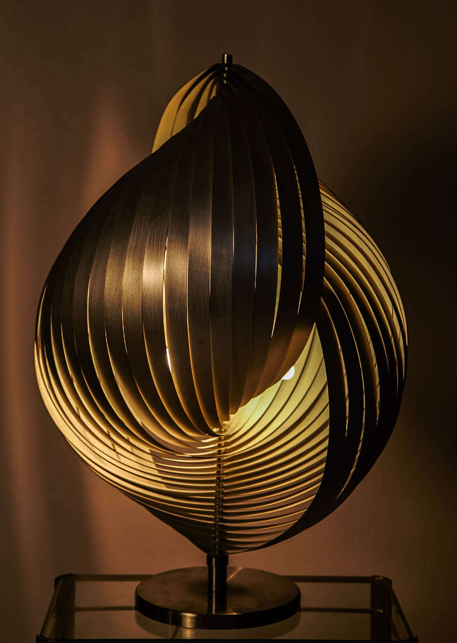Rare 1960's Table Lamp By Maison Mathieu For Sale at 1stDibs | verner ...