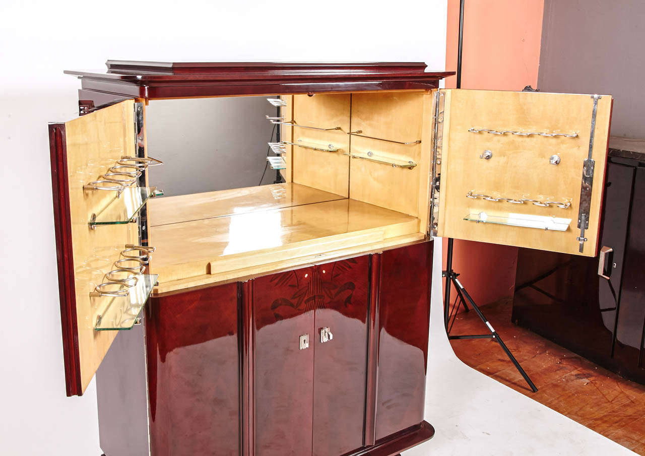 1940s Cocktail Bar Cabinet For Sale at 1stDibs | 1940s cocktail cabinet