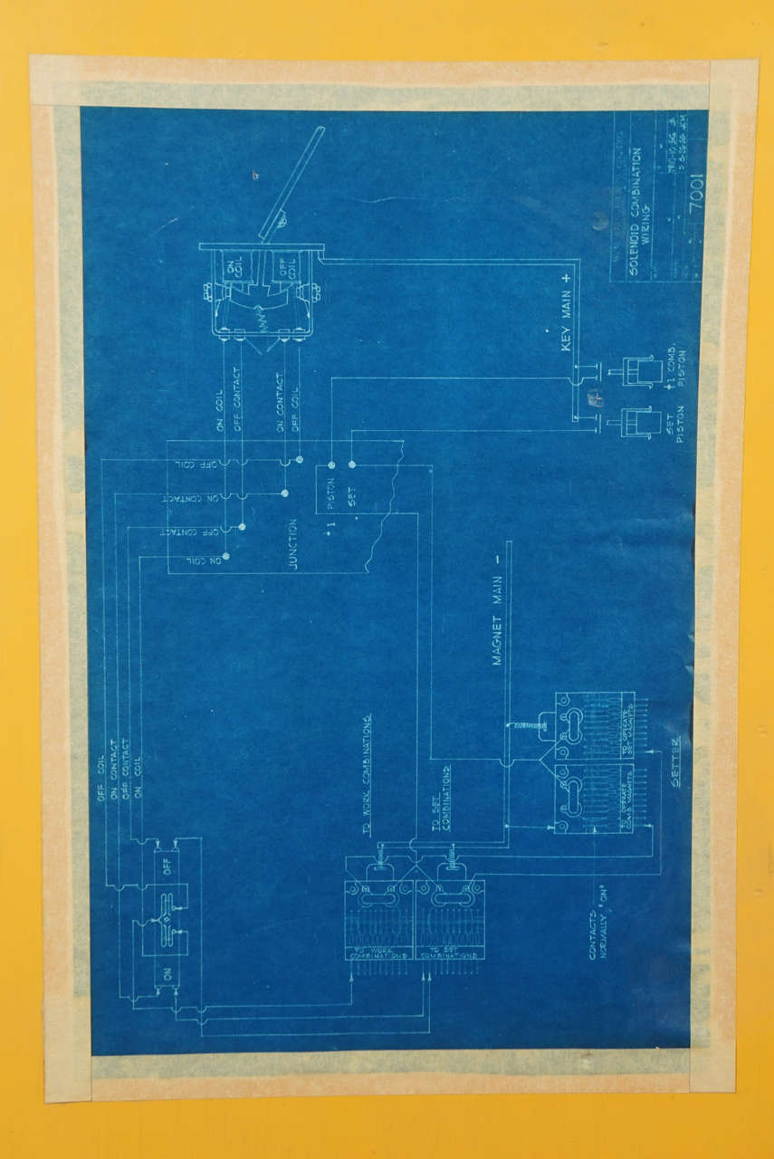 Tryptic Circuitry Board of a Church Organ, circa 1930 For Sale at 1stDibs