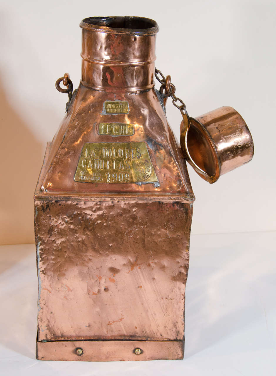 Antique Copper Milk Containers at 1stDibs