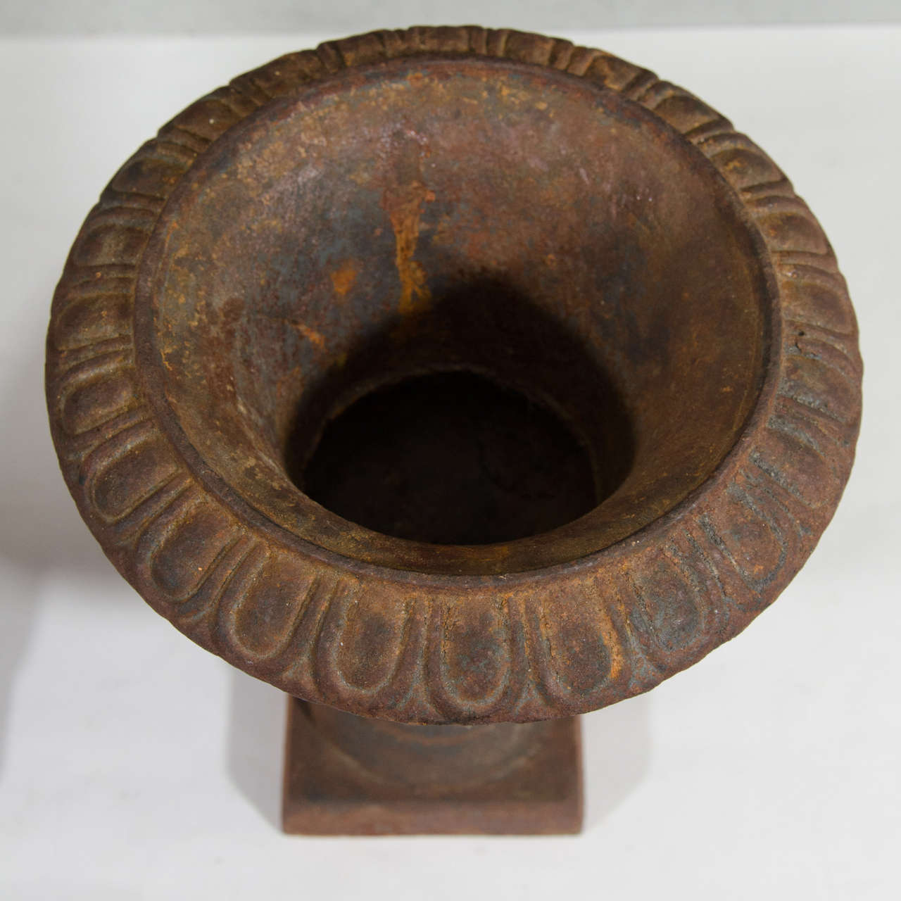 Neoclassical Iron Urns Flower or Plant Cachepot Planters Jardinières ...