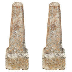 Obelisks or Stone "road markers" - Six at 1stDibs