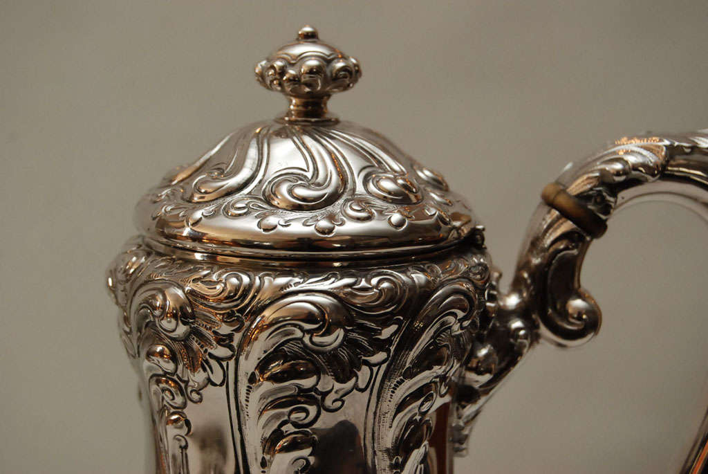 4 Piece American Sterling Tea Set at 1stDibs