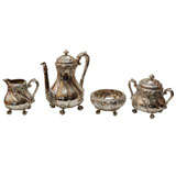 4 Piece American Sterling Tea Set at 1stDibs