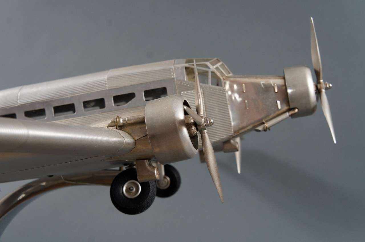 German Aircraft Model of JU52 at 1stDibs