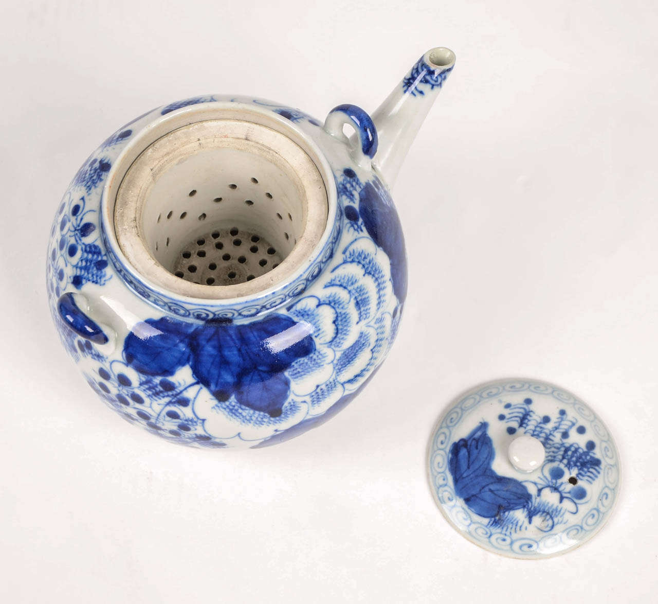19thC, CHINESE, Blue and White TEAPOT, Porcelain at 1stDibs | chinese ...