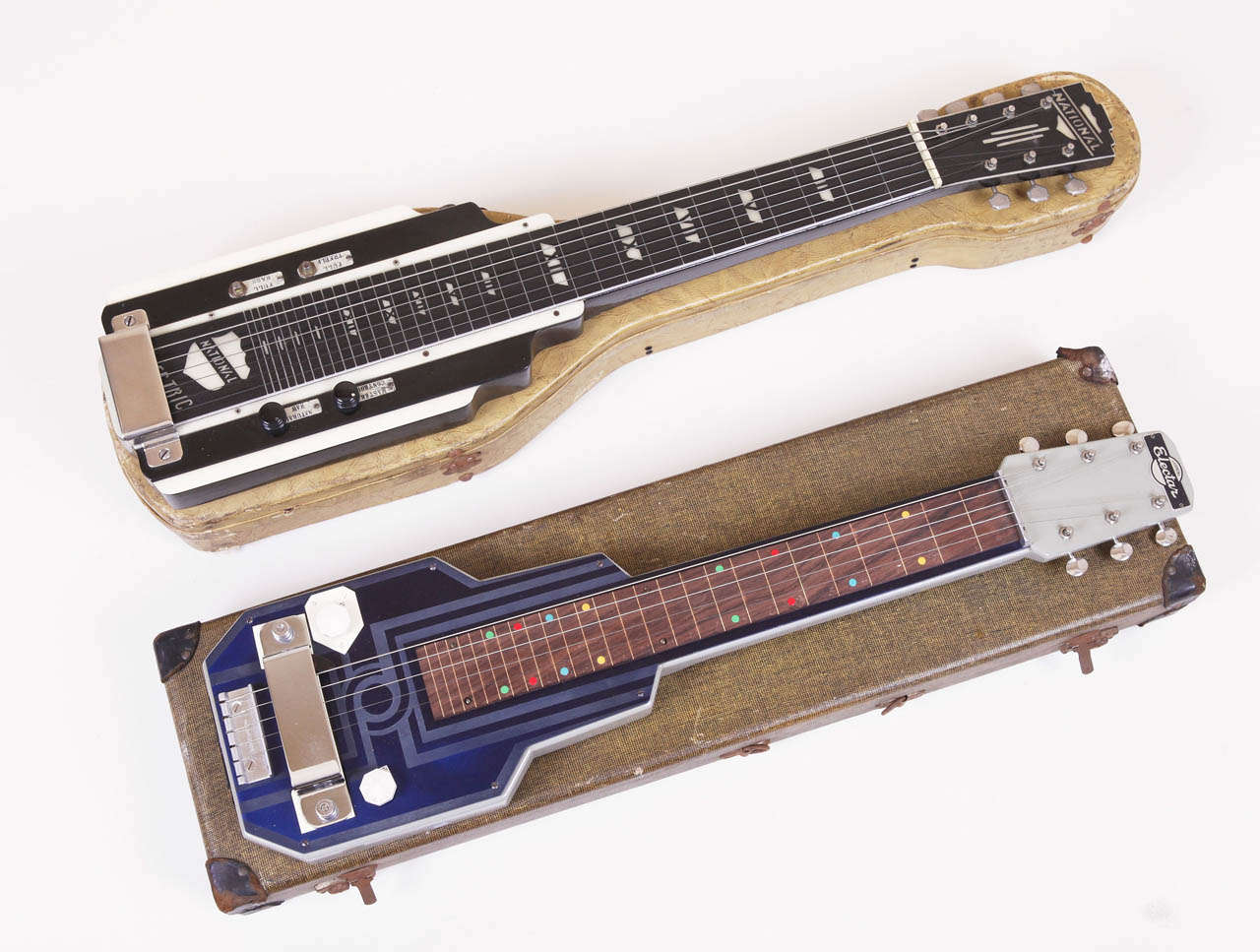 Art Deco Machine Age Electar Epiphone Lap Steel Guitar, Patented Design ...