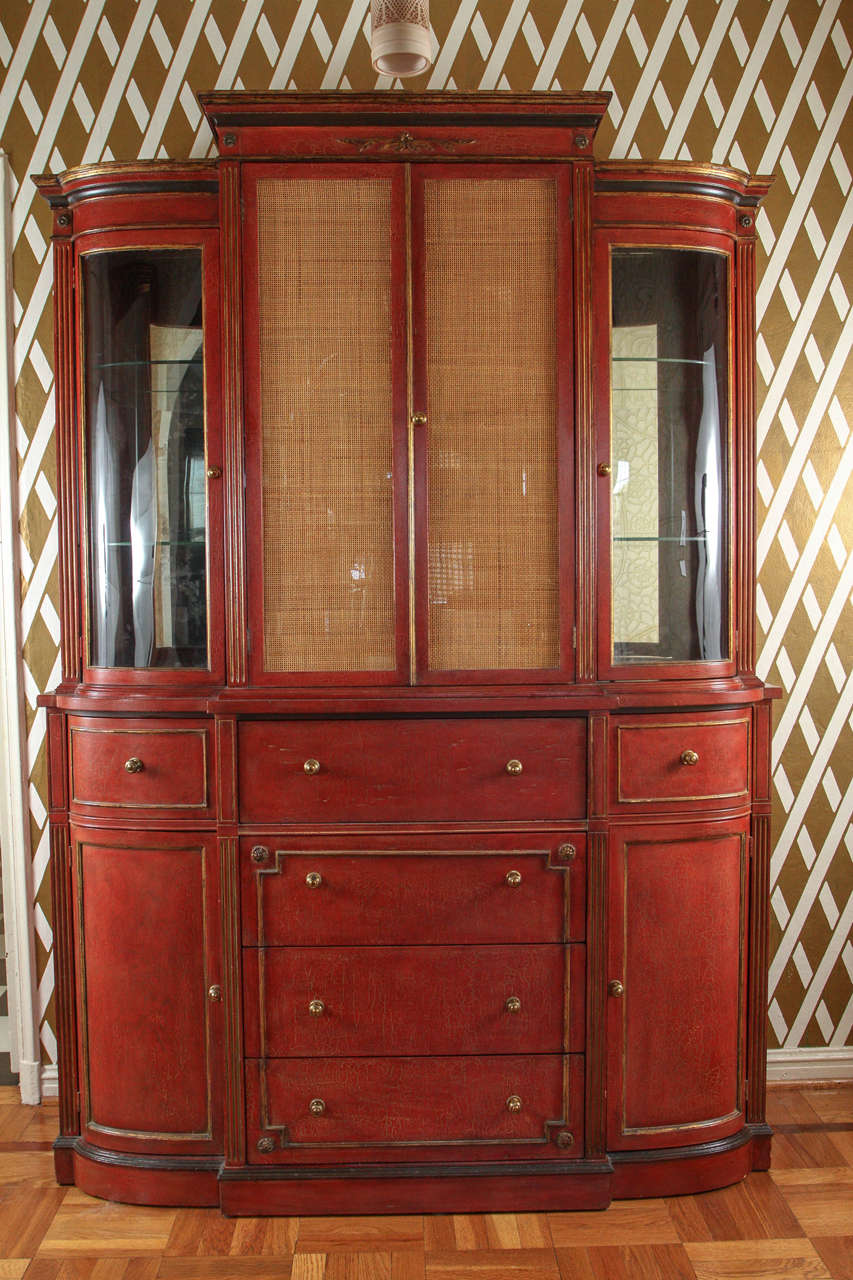 Magnificent Regency Breakfront Secretary For Sale at 1stDibs