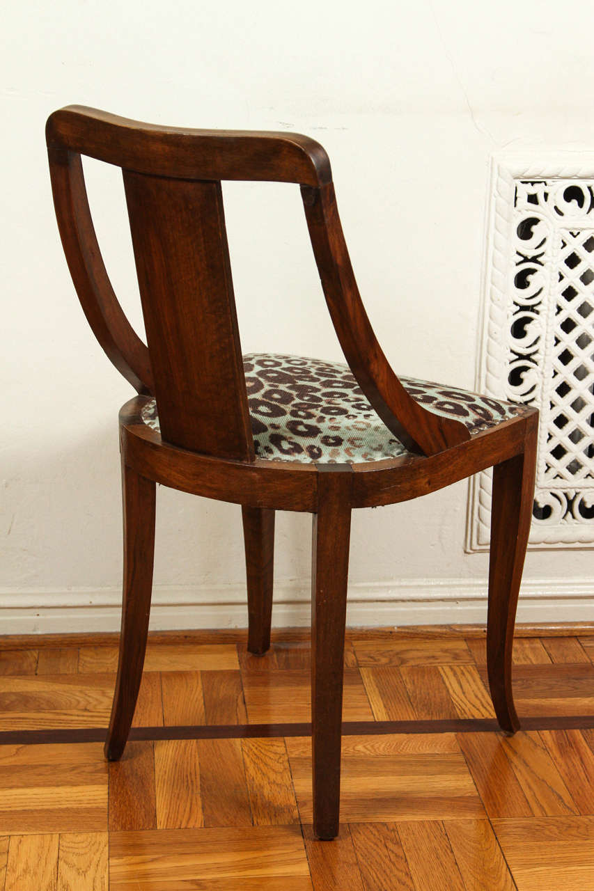 Exquisite Set of Four Dining Chairs For Sale at 1stDibs