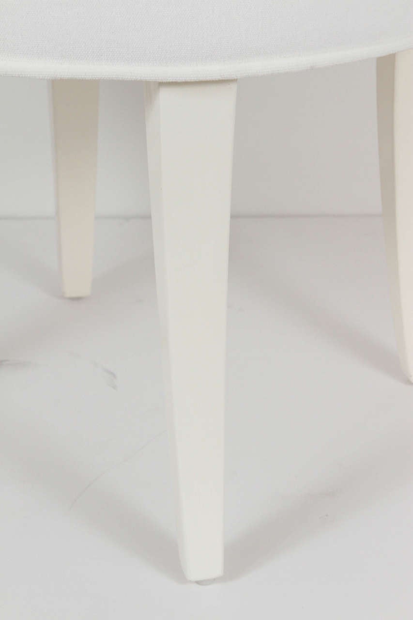 Samuel Marx Upholstered Vanity Stool at 1stDibs