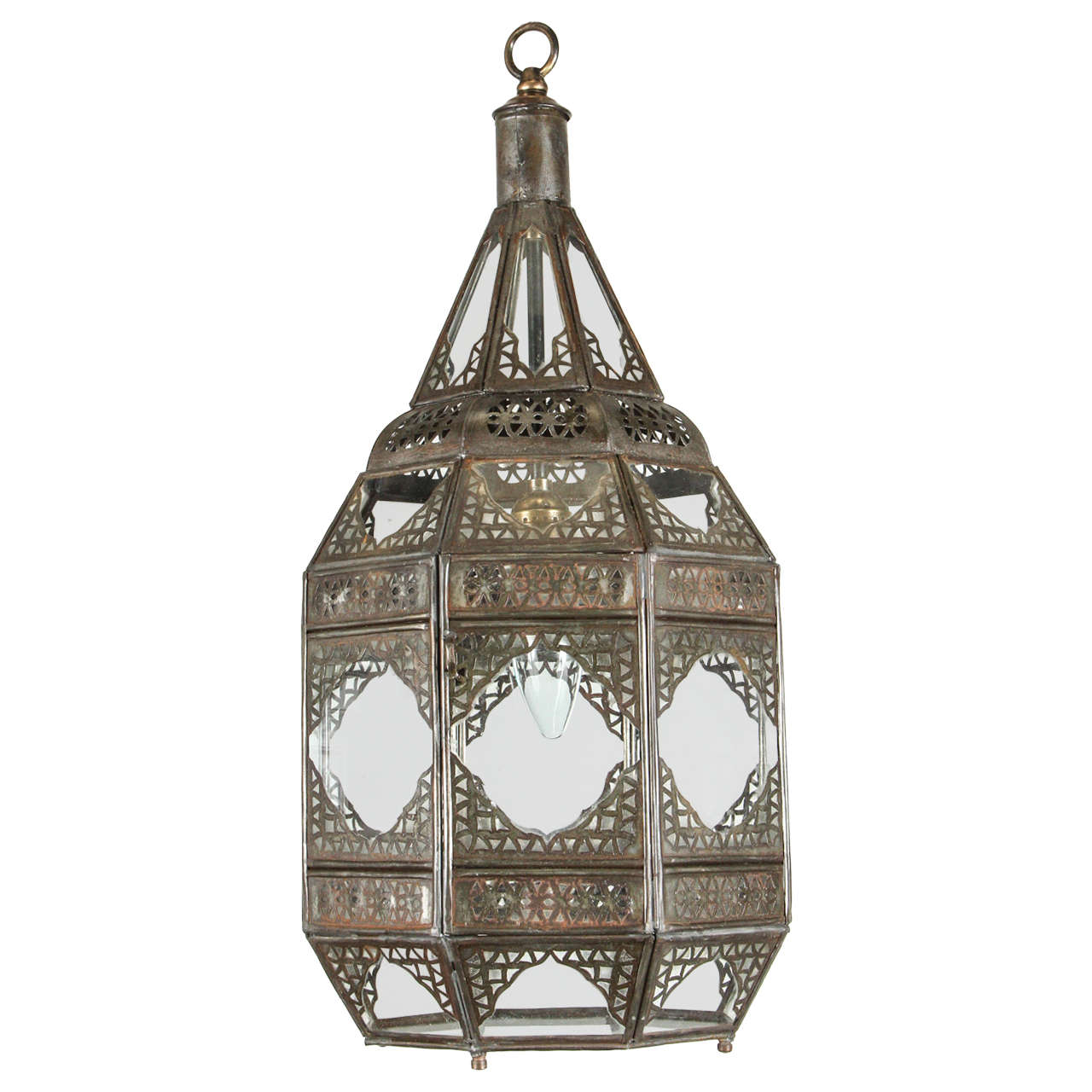 A Large 20's Moroccan Lantern at 1stdibs