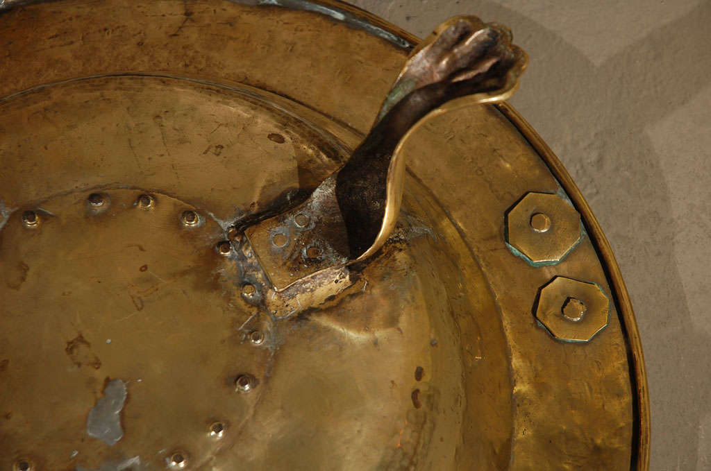 An 18th Century Spanish Footed Brass Brazier at 1stDibs