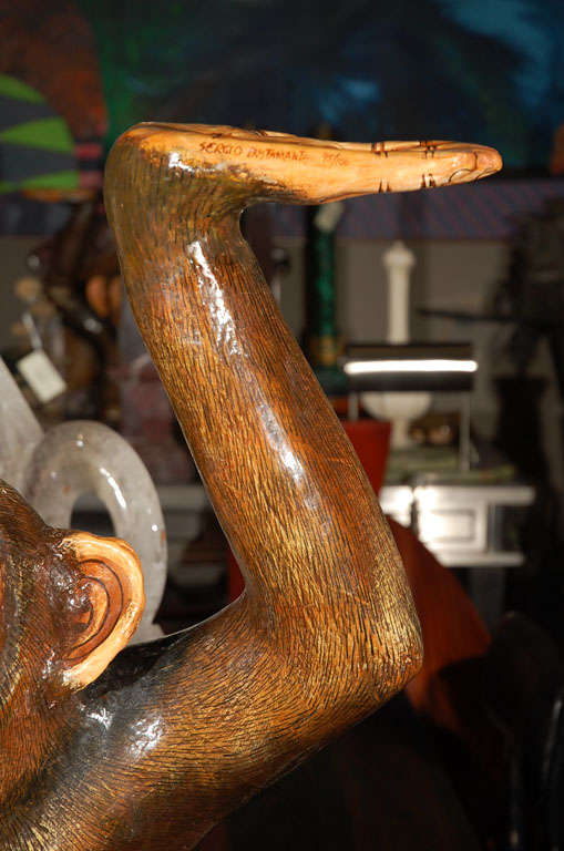 Sergio Bustamente Papier Mache Monkey For Sale at 1stDibs | paper mache ...