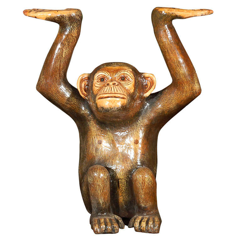 Sergio Bustamente Papier Mache Monkey For Sale at 1stDibs | paper mache ...