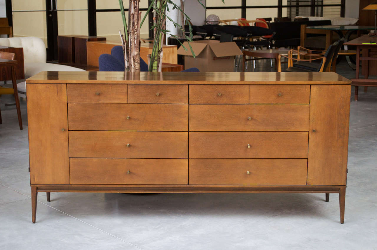 Paul McCobb Planner Group 20 Drawer Dresser at 1stDibs