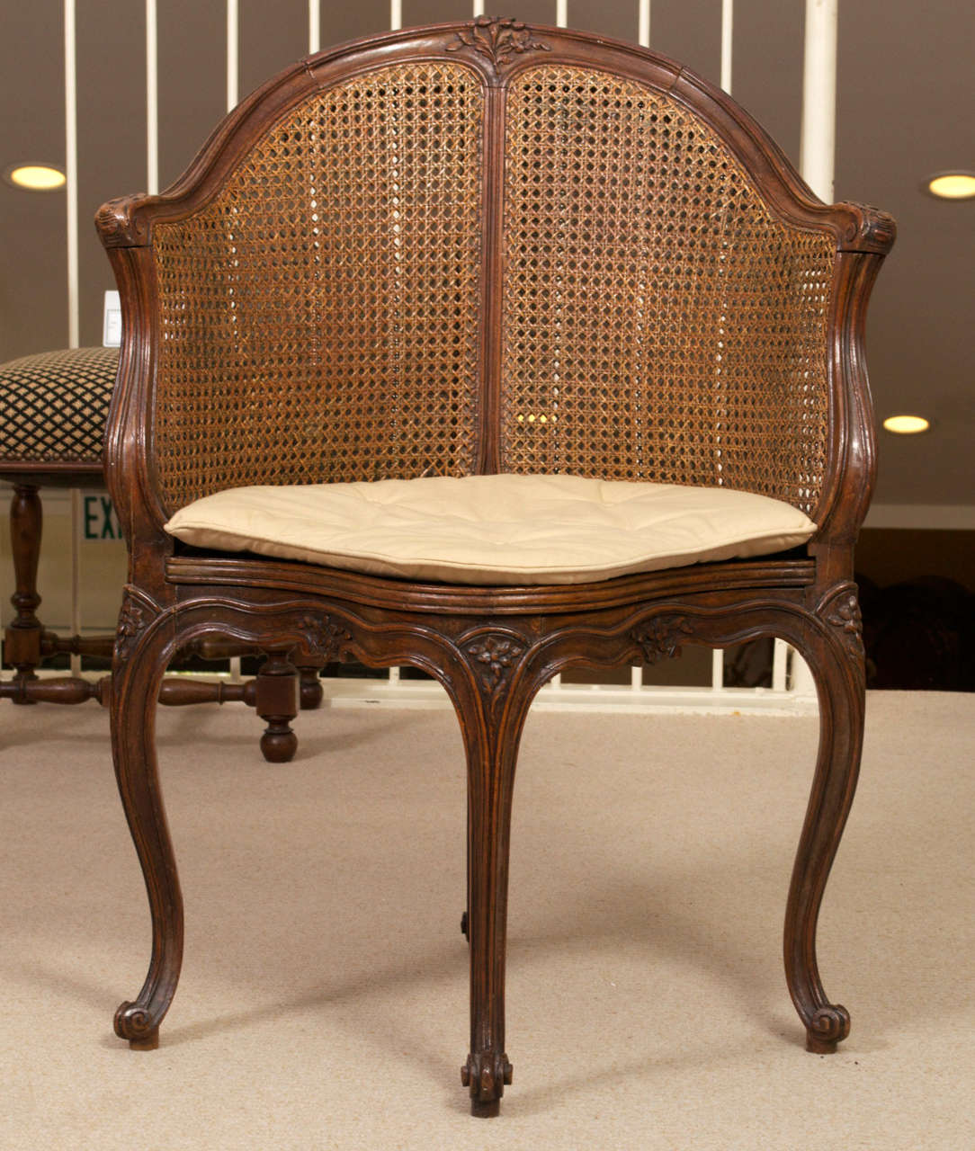 French Corner Chair For Sale at 1stDibs