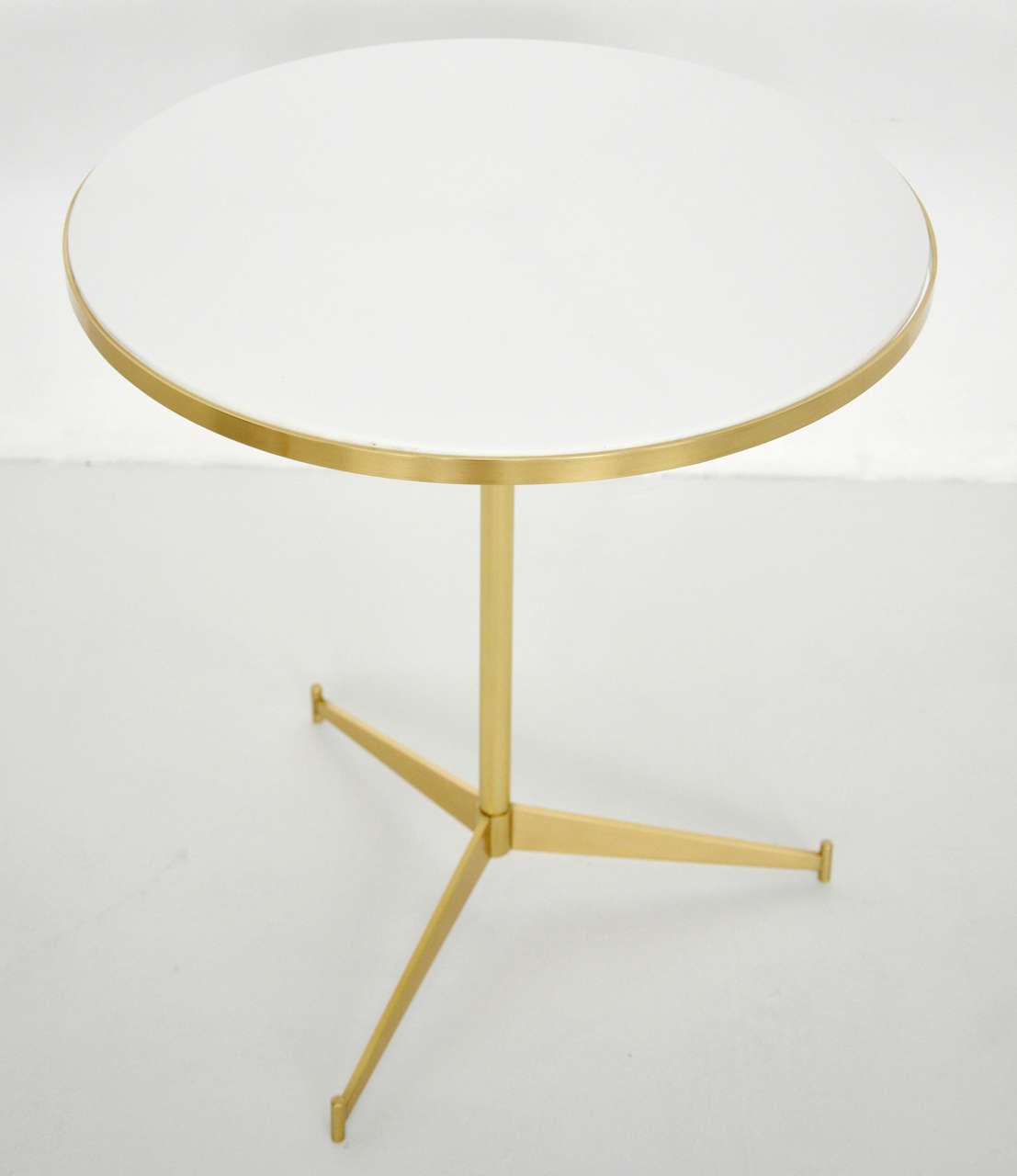 Paul McCobb Brass Cigarette Table at 1stDibs