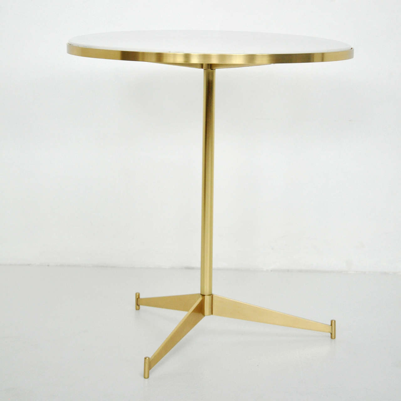 Paul McCobb Brass Cigarette Table at 1stDibs