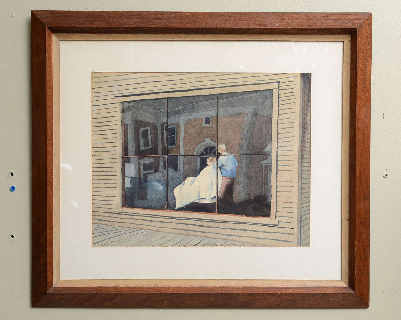 Edmund Walton Blodgett Watercolor at 1stDibs