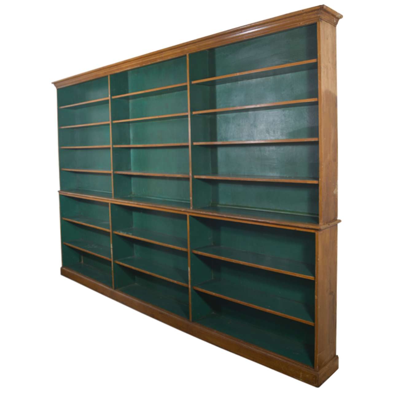 Antique English Library Bookcase at 1stDibs