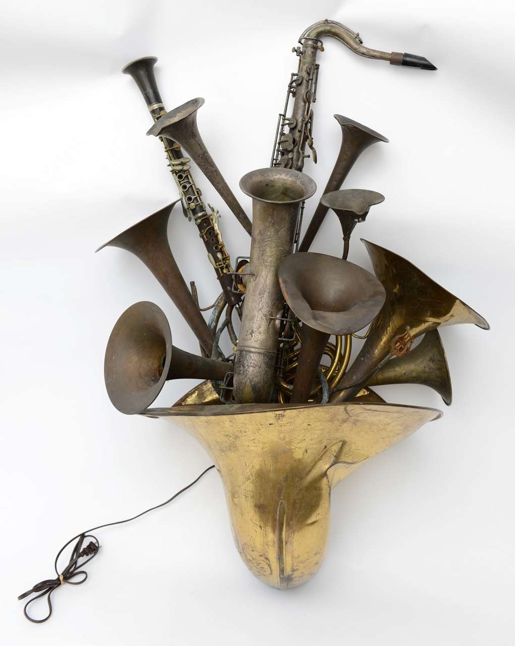 Musical Instruments Wall Light at 1stDibs