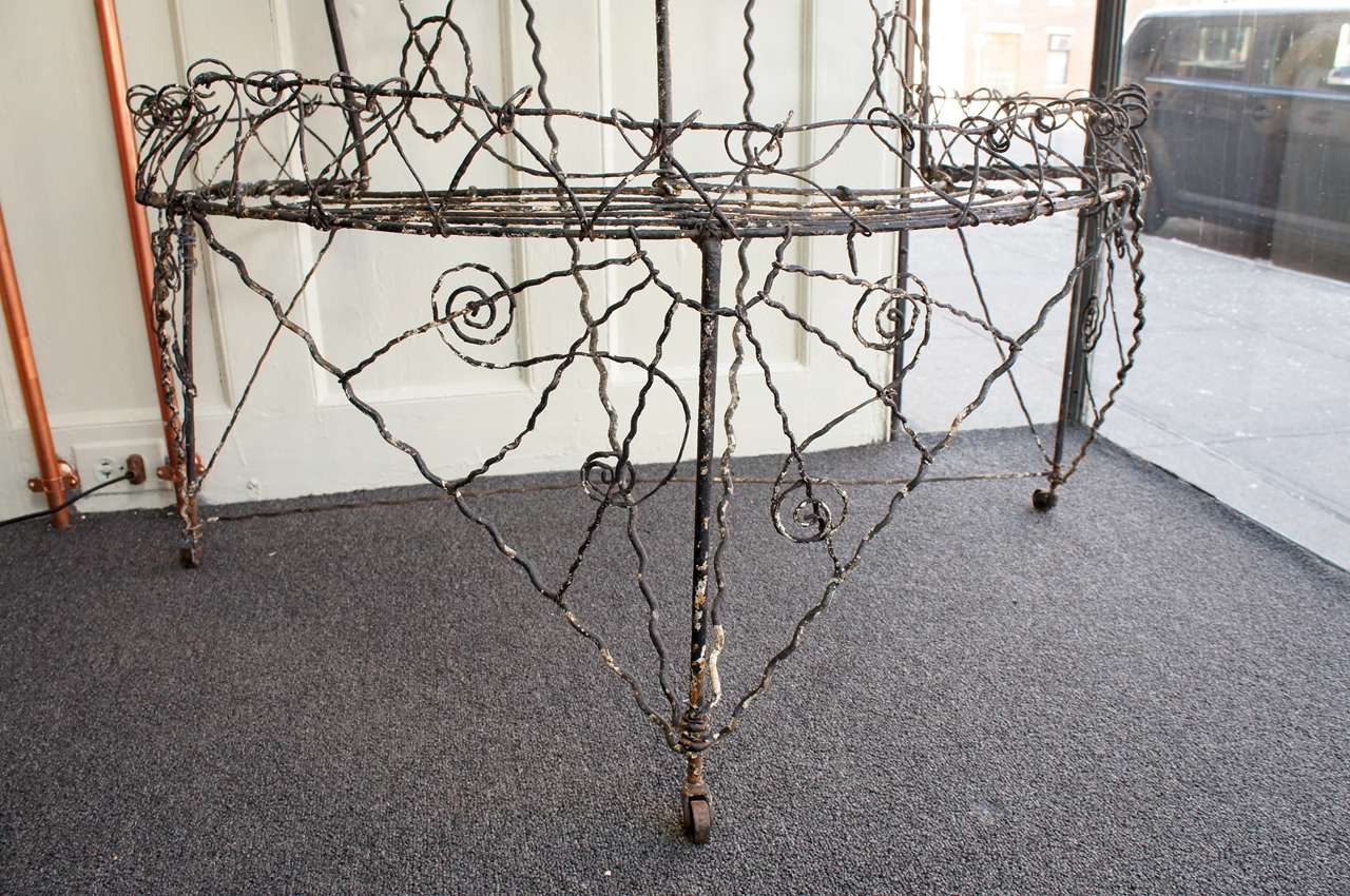 Victorian Wire Plant Grotto For Sale at 1stDibs