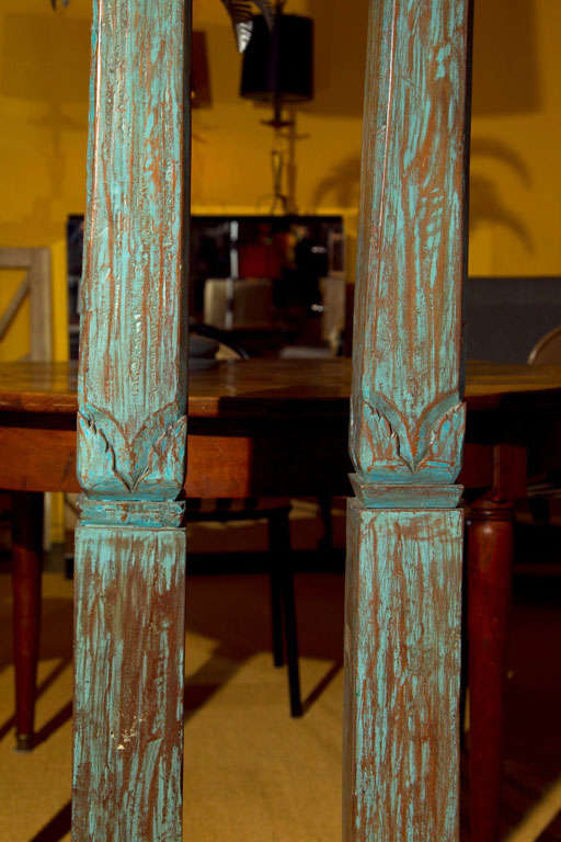 Pair of Balinese Columns 70" tall at 1stDibs