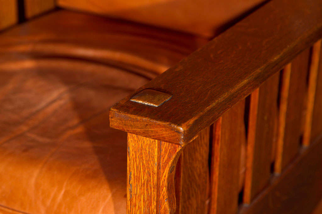 Gustav Stickley Five Slat Rocker #323 at 1stDibs | stickley rocker ...