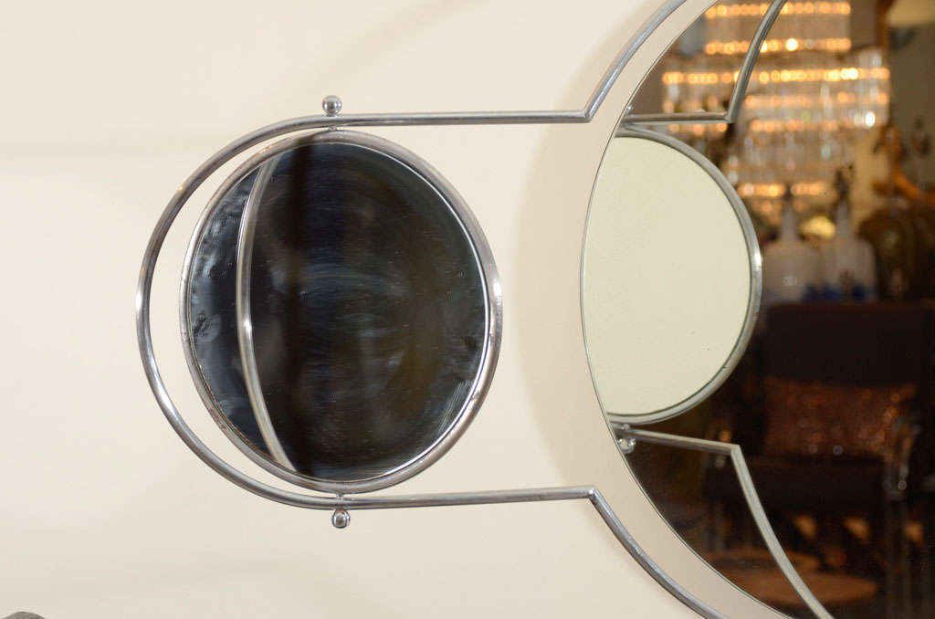 Double Mirror with articulating swivel arm at 1stDibs | articulating mirror