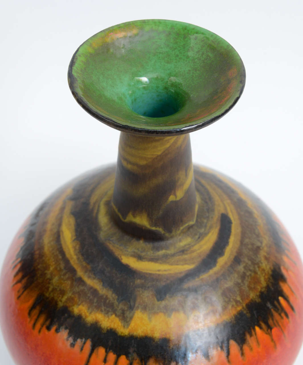 Mid-Century Multicolor Italian Modernist Pottery by Alvino Bagni for ...