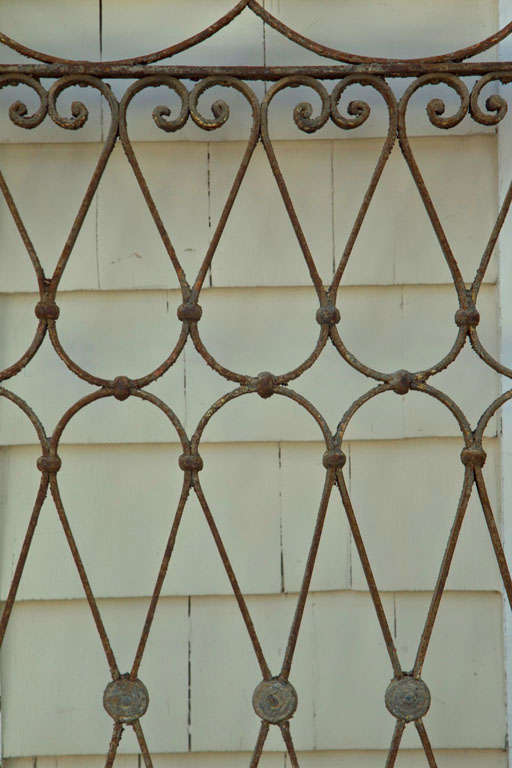 French Gothic Style Wrought Iron Cathedral Window Grill at 1stDibs ...