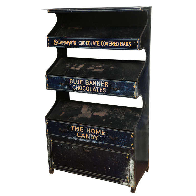 Schrafft's Candy Display at 1stDibs | schrafft's candy tin, schrafft's ...