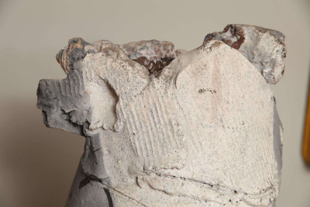 Monumental Paul Soldner Raku Pedestal Vase at 1stDibs | paul soldner ...