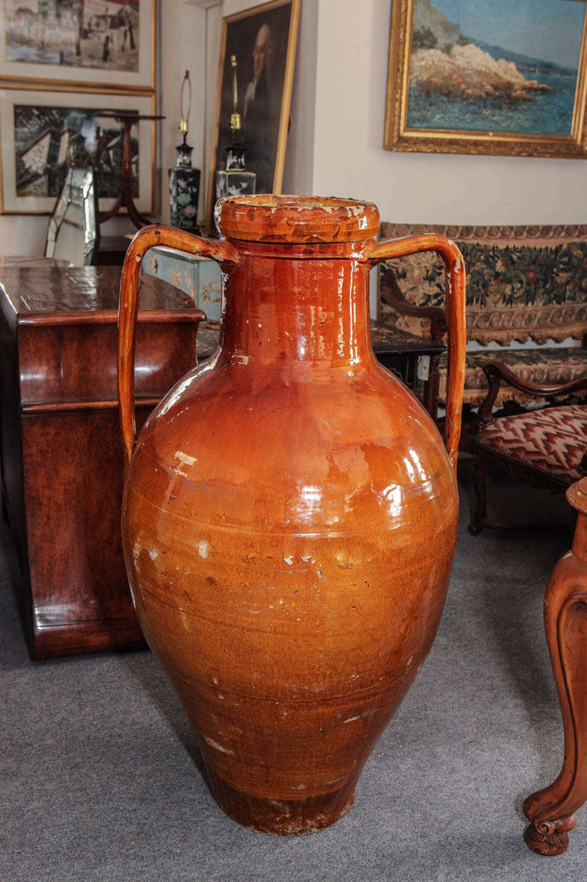 Sicilian Olive Jug For Sale at 1stDibs