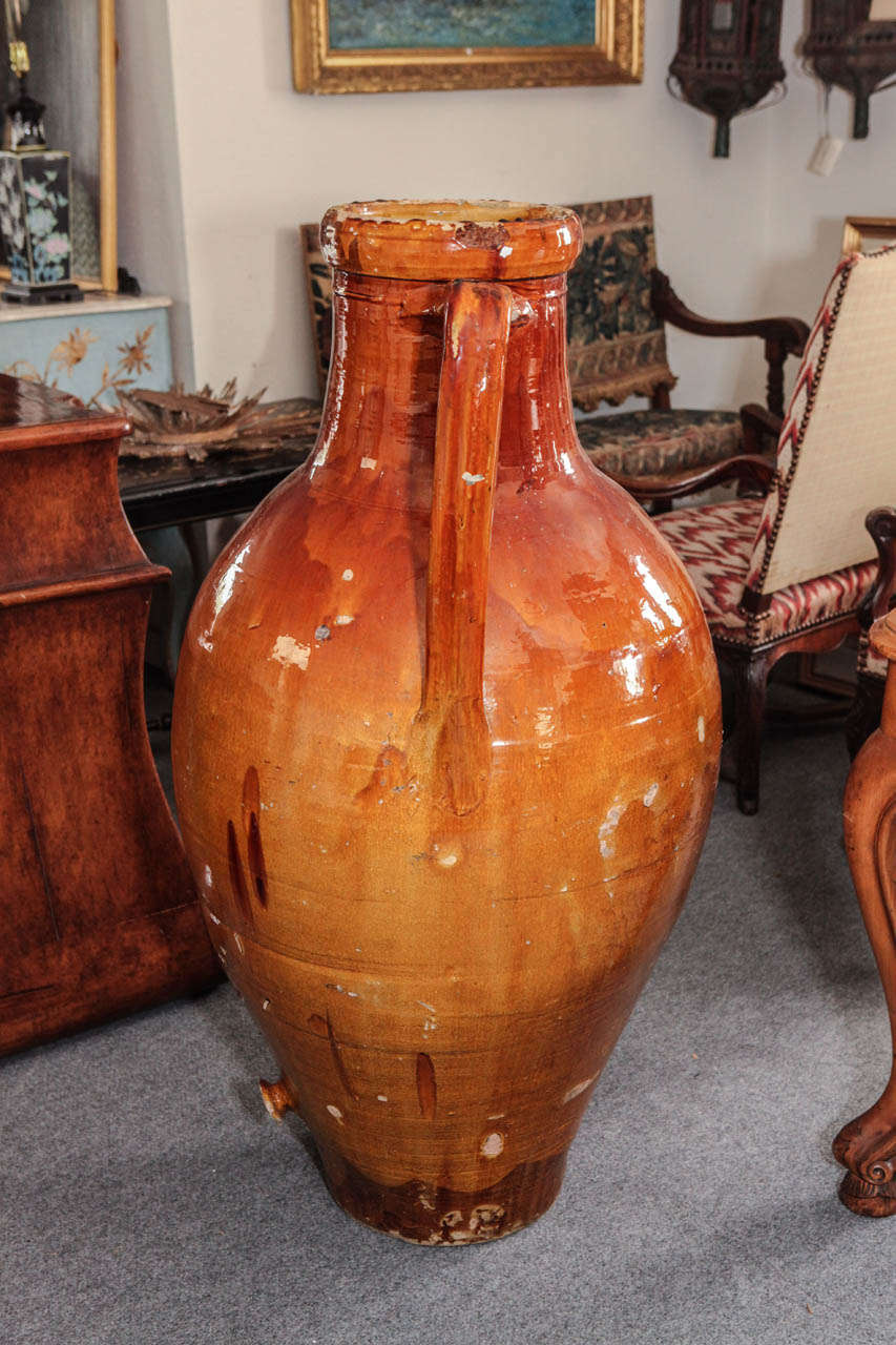 Sicilian Olive Jug For Sale at 1stDibs