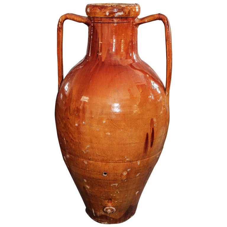 Sicilian Olive Jug For Sale at 1stDibs