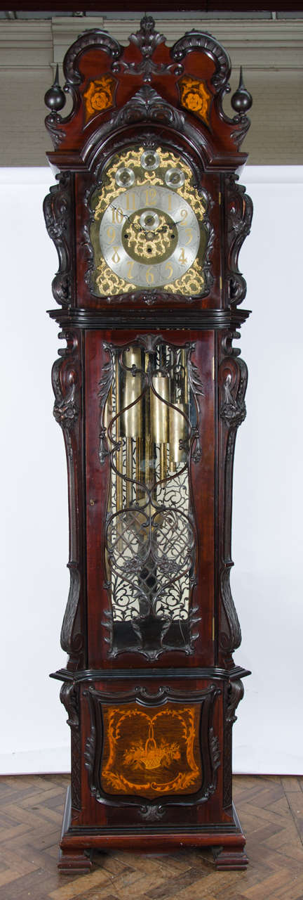 Westminster Chiming Longcase Clock For Sale at 1stDibs