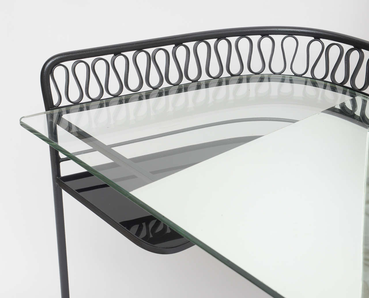 Wrought Iron Dressing Table by John Salterini at 1stDibs | wrought iron ...