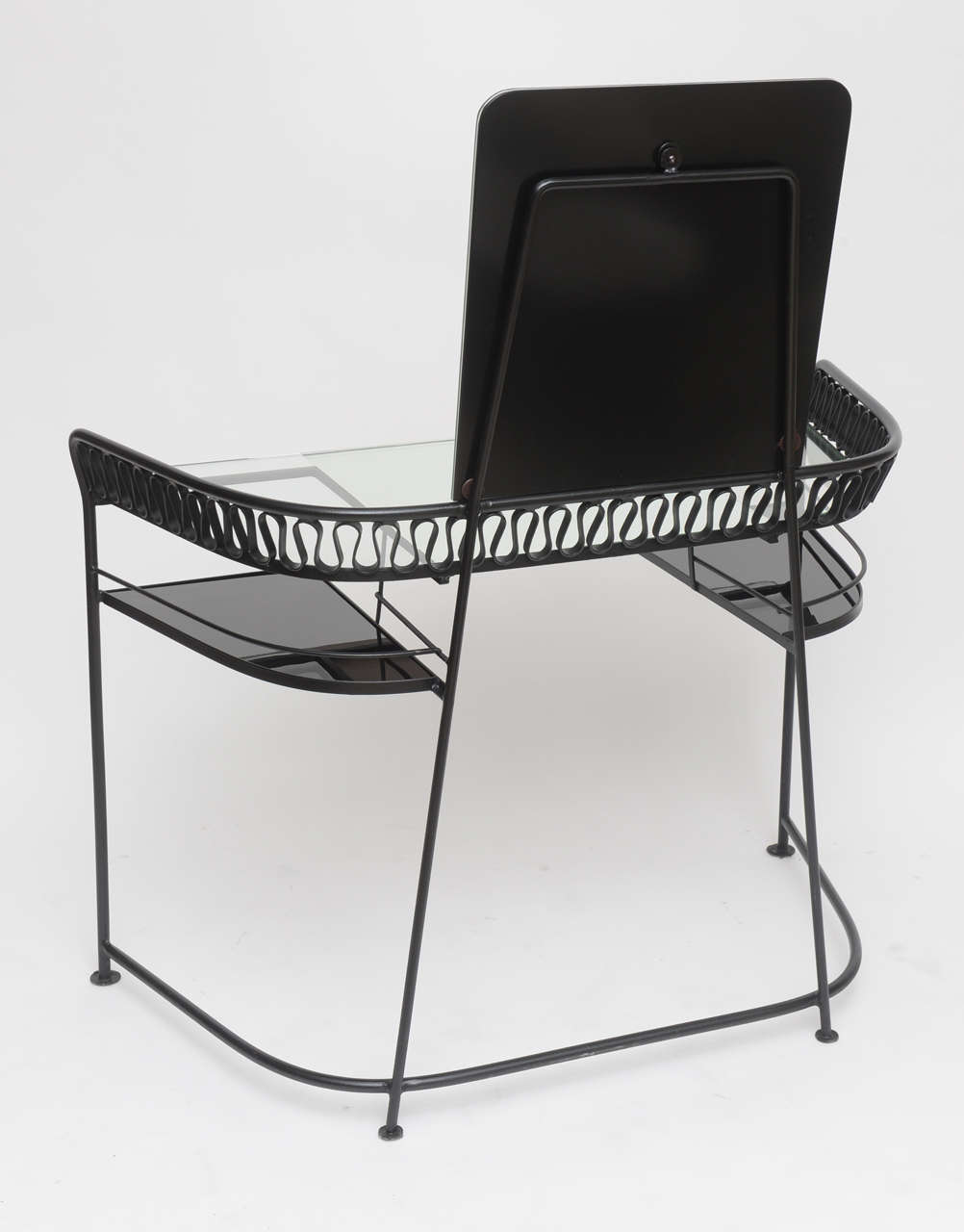 Wrought Iron Dressing Table by John Salterini at 1stDibs | wrought iron ...