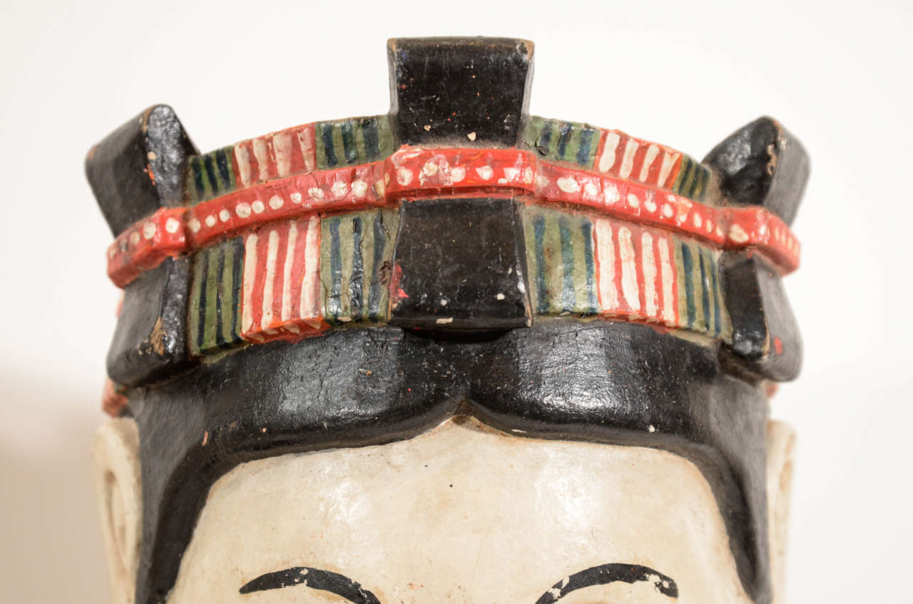 19th Century, Chinese Opera Masks For Sale at 1stDibs | chinese opera ...
