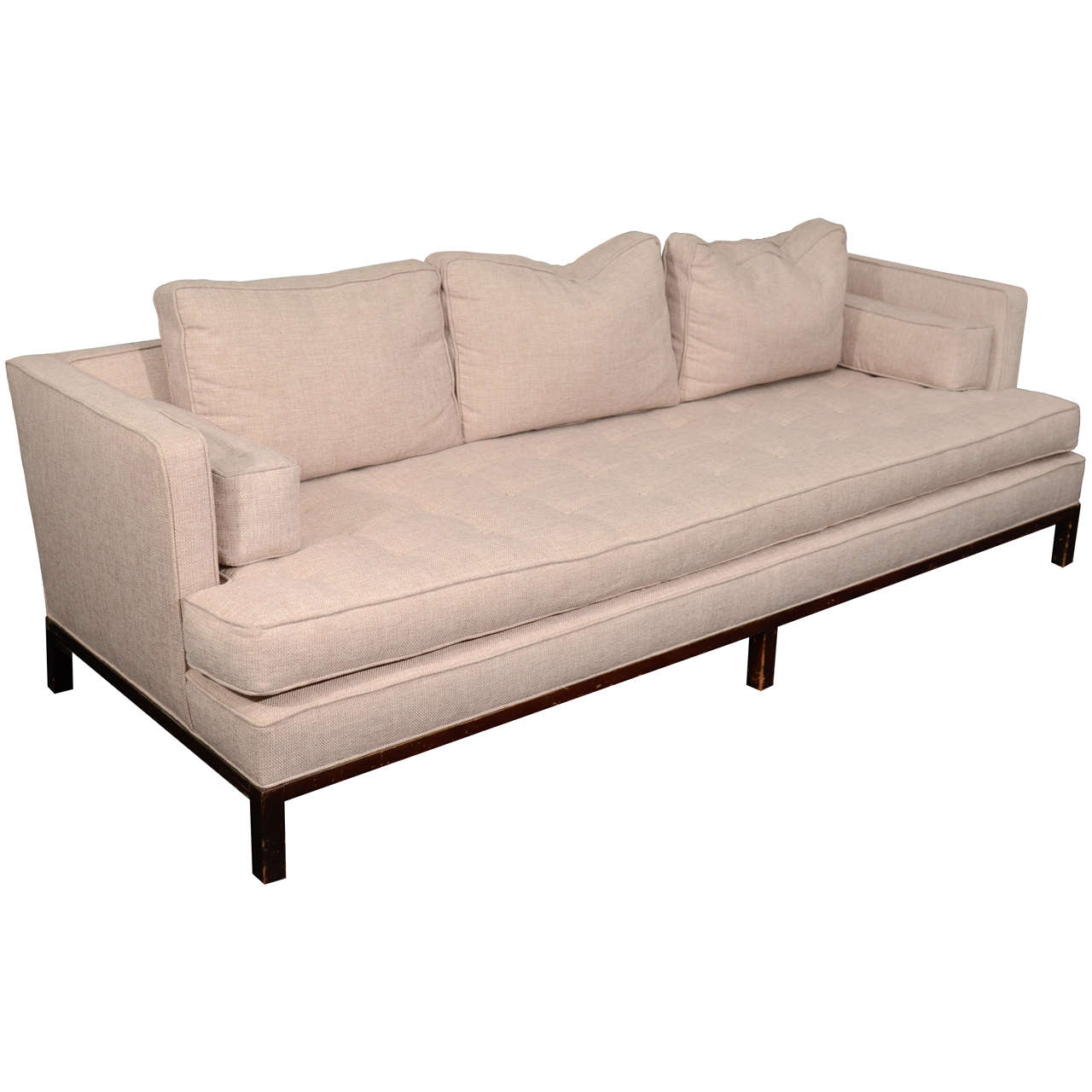Harvey Probber Quilted Sofa at 1stDibs