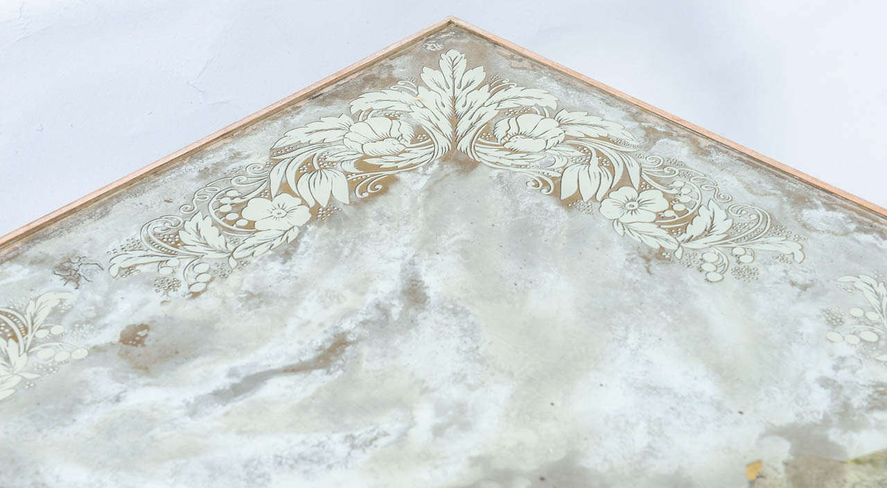 Eglomise Coffee Table For Sale at 1stDibs