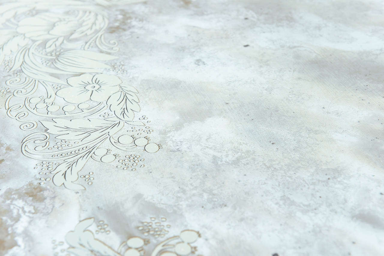 Eglomise Coffee Table For Sale at 1stDibs