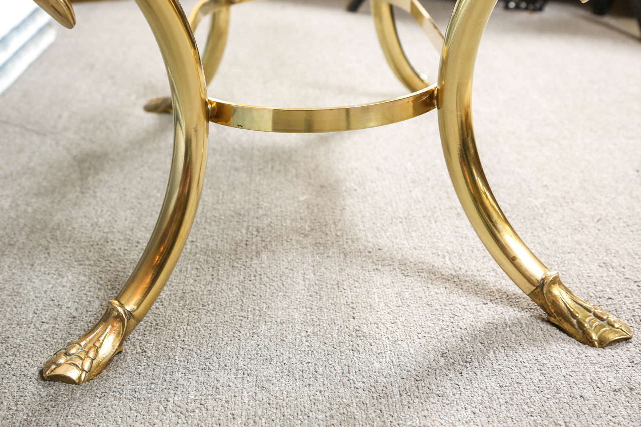 Brass Goose Head Table at 1stDibs | goose table