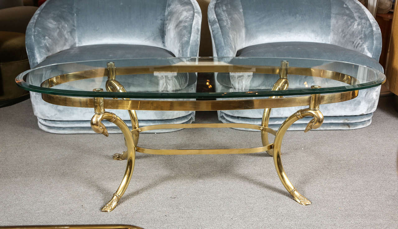 Brass Goose Head Table at 1stDibs | goose table